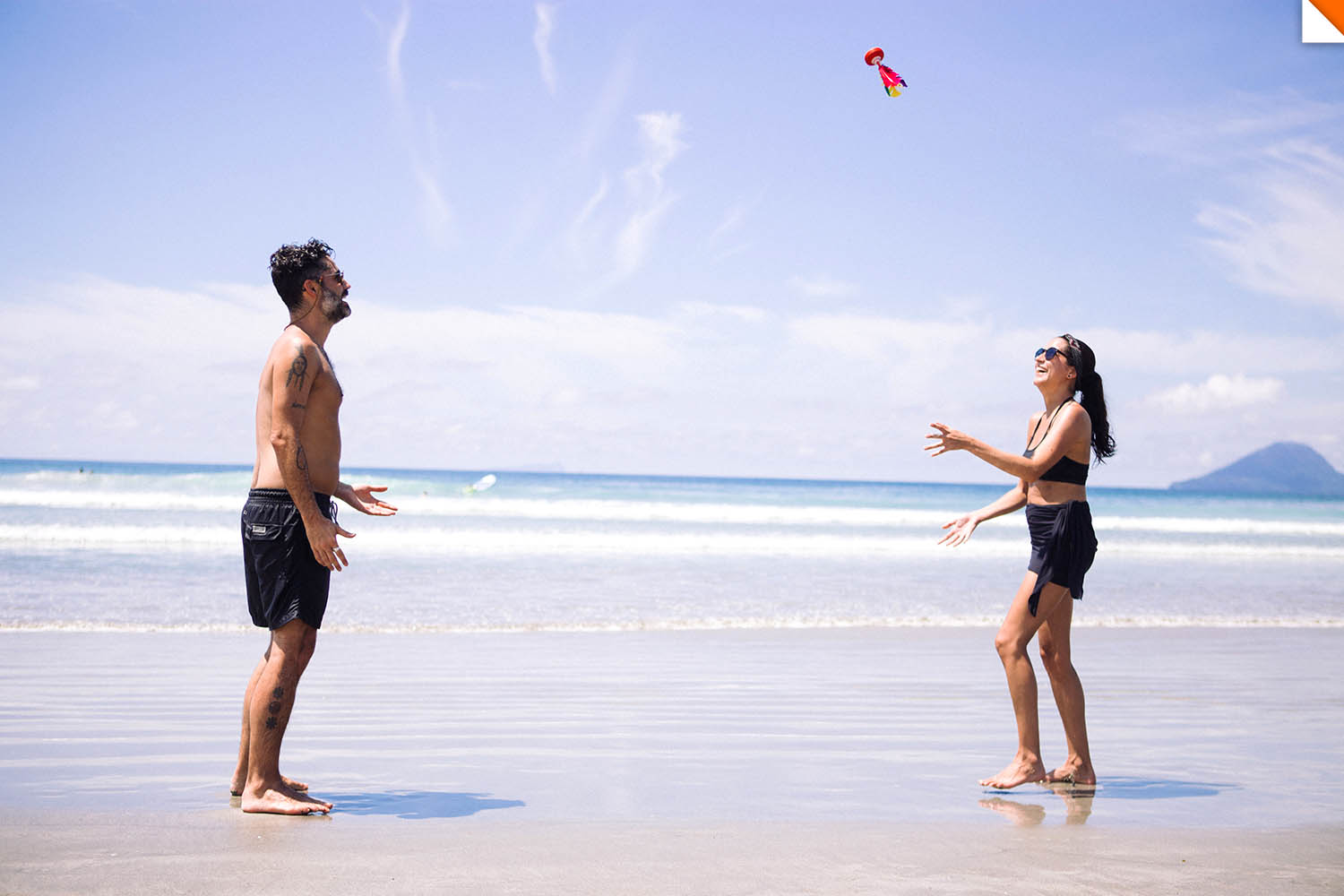 Peteca é ótima opção para aproveitar quarta de clima fresco - Orla Rio