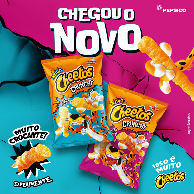 Pepsico apresenta o novo Cheetos Crunchy na orla - Orla Rio