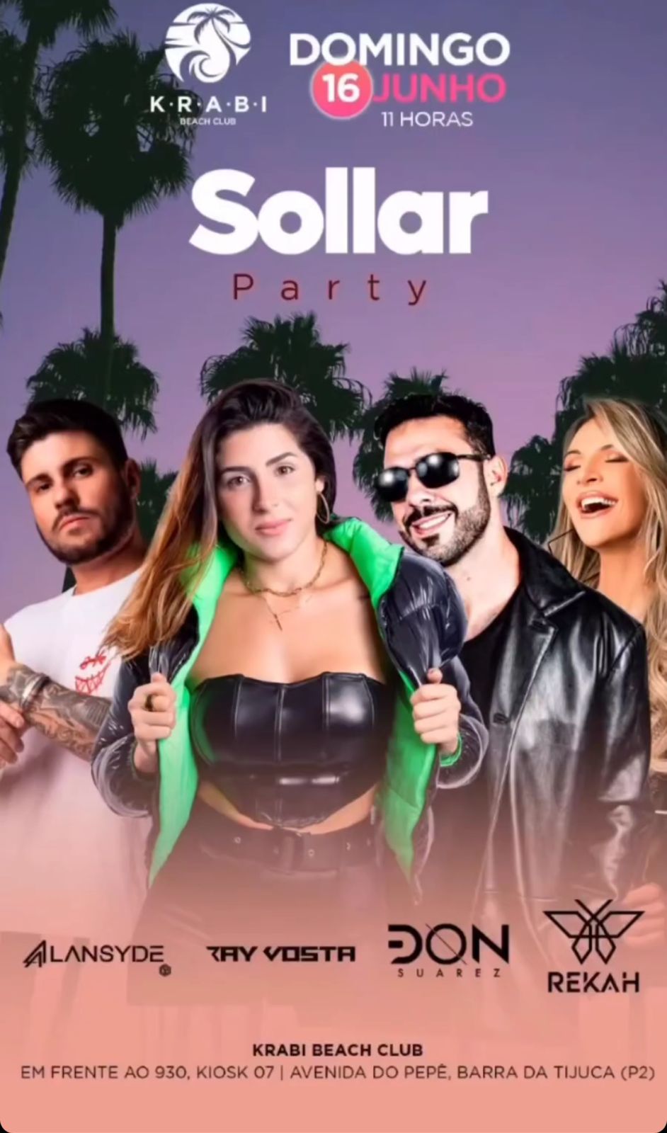 Solar Party - Krabi Barra - Orla Rio